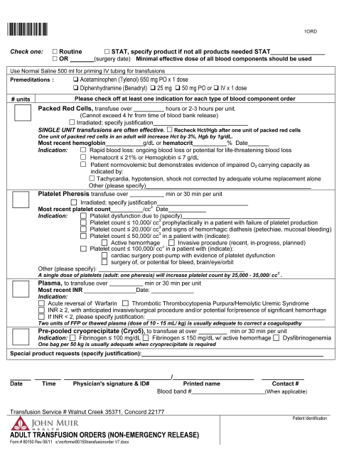 Blood management: Reducing blood use reduces risks and lowers costs ...